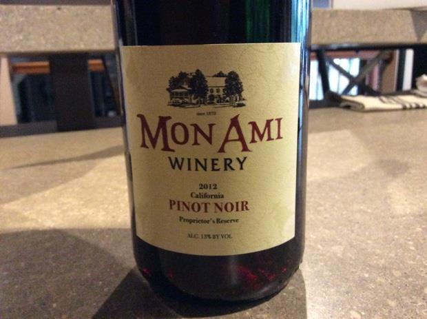 2016 Mon Ami Winery Pinot Noir, USA, Ohio, Lake Erie - CellarTracker