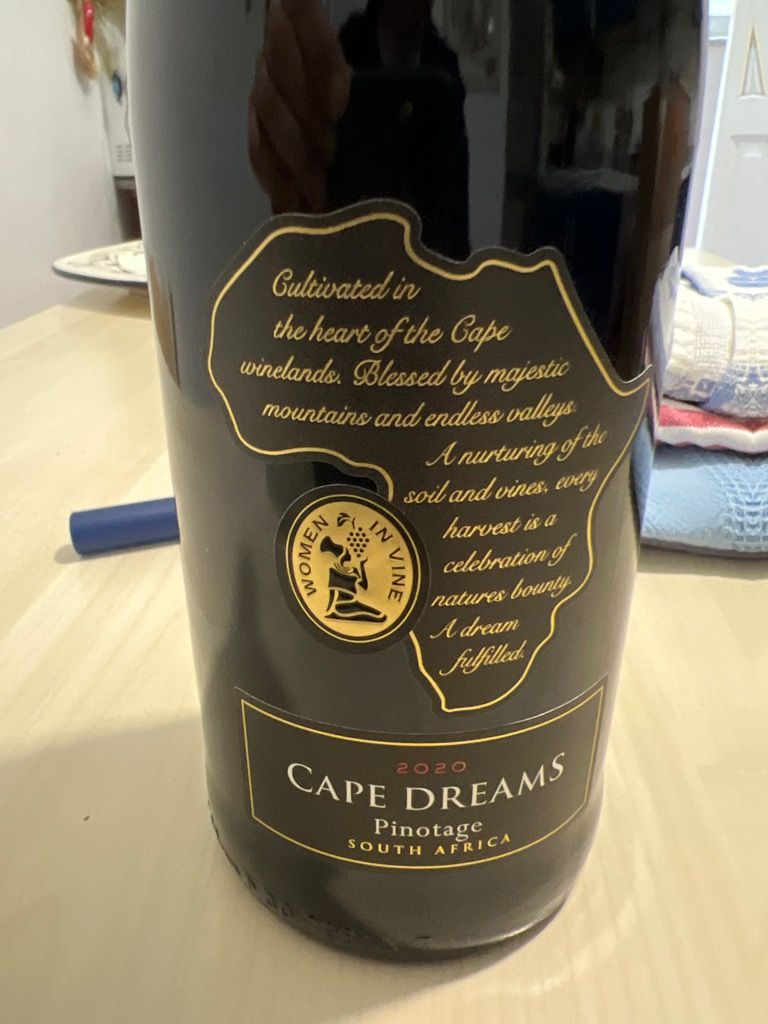 2021 Cape Dreams Pinotage, South Africa, Western Cape - CellarTracker