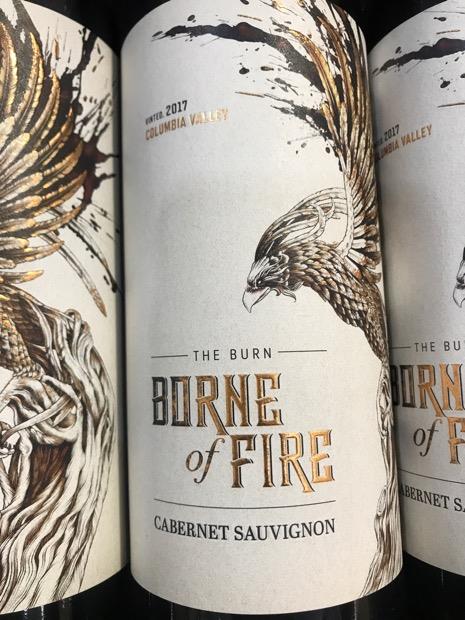 2017 Borne of Fire Cabernet Sauvignon The Burn, USA, Washington ...