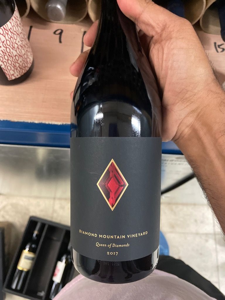 2011 Diamond Mountain Vineyard Syrah Queen of Diamonds, USA, California ...