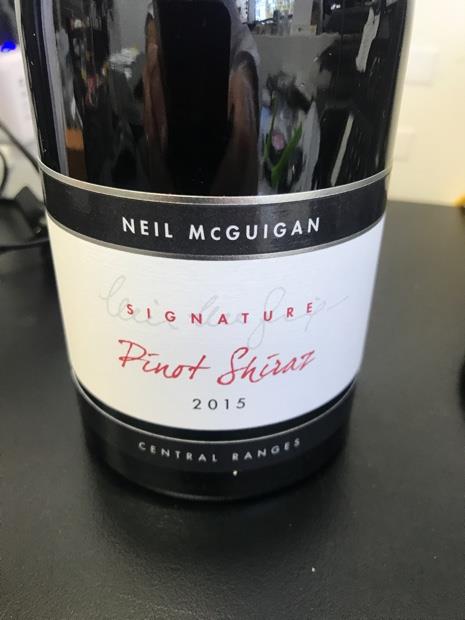2014 McGuigan Neil McGuigan Singature Pinot Shiraz, Australia, New ...