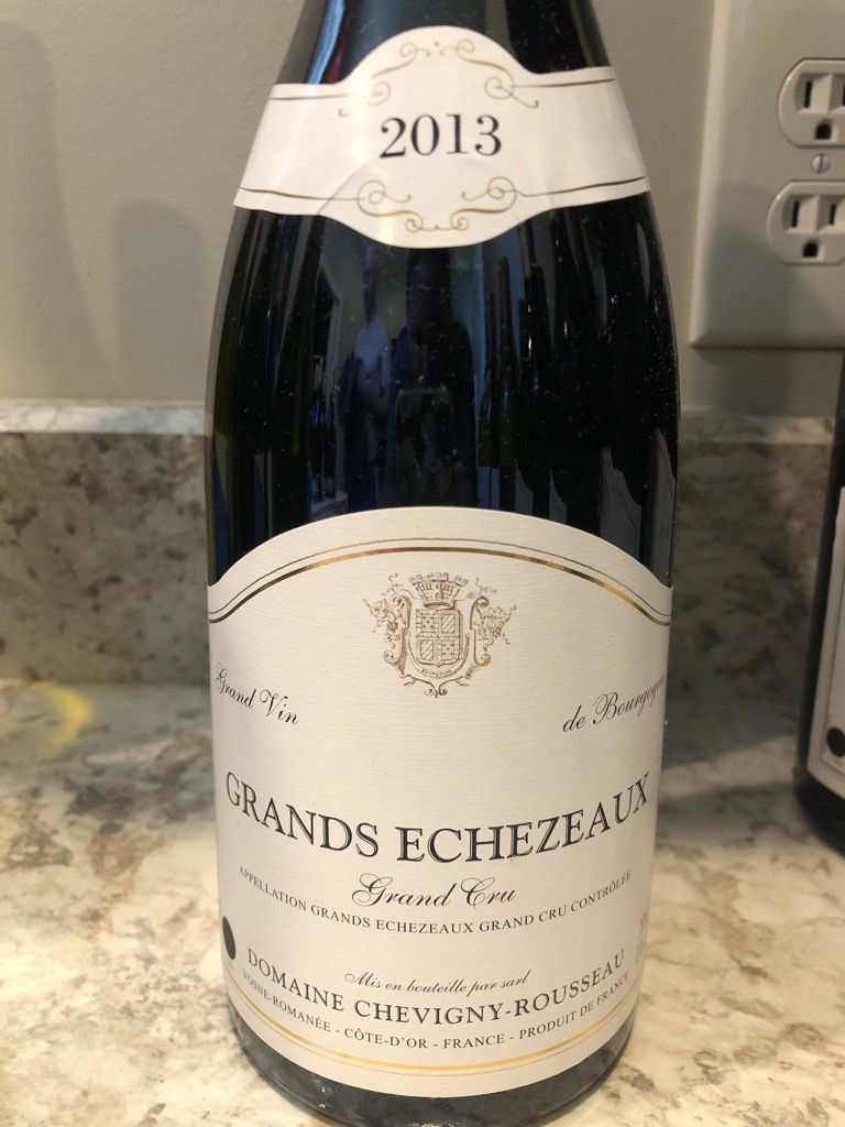 2013 Domaine Chevigny-Rousseau Grands-Echezeaux, France, Burgundy, Côte ...