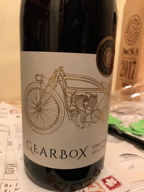 2016 GearBox Pinot Noir, USA, American - CellarTracker