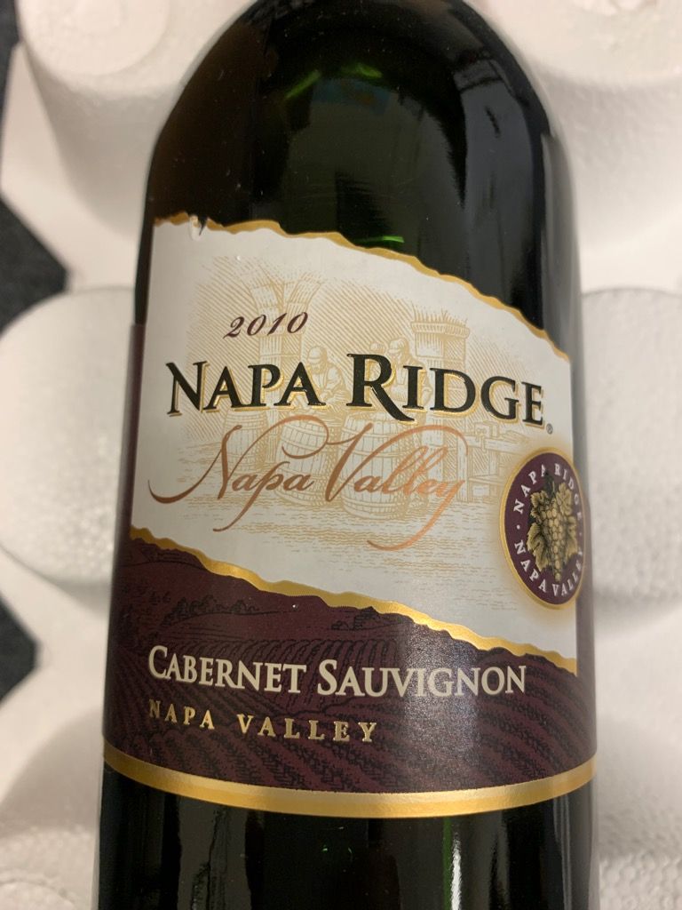 2010 Napa Ridge Cabernet Sauvignon, USA, California, Napa Valley ...