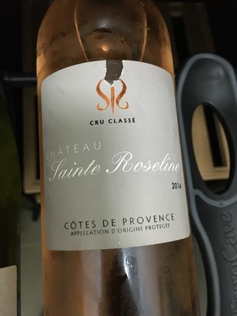2014 Château Sainte Roseline Côtes de Provence Rosé La Chapelle Sainte ...