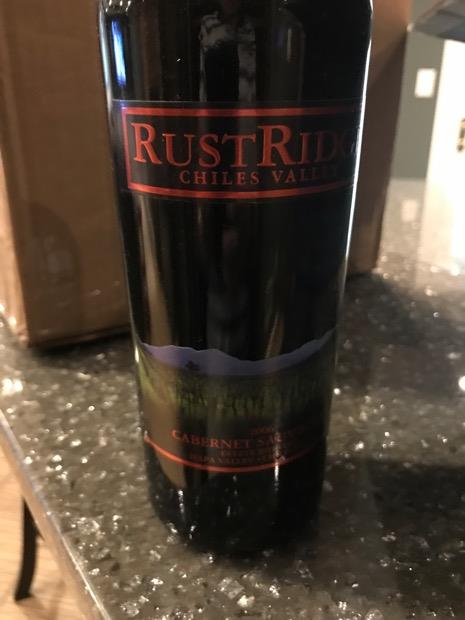 2006 RustRidge Cabernet Sauvignon, USA, California, Napa Valley, Chiles ...