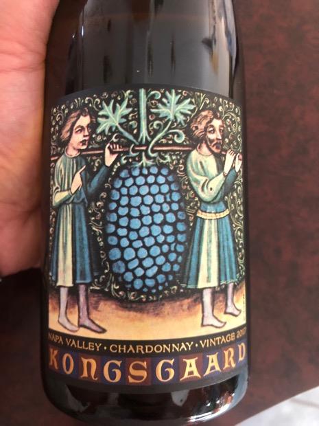 2017 Kongsgaard Chardonnay, USA, California, Napa Valley - CellarTracker