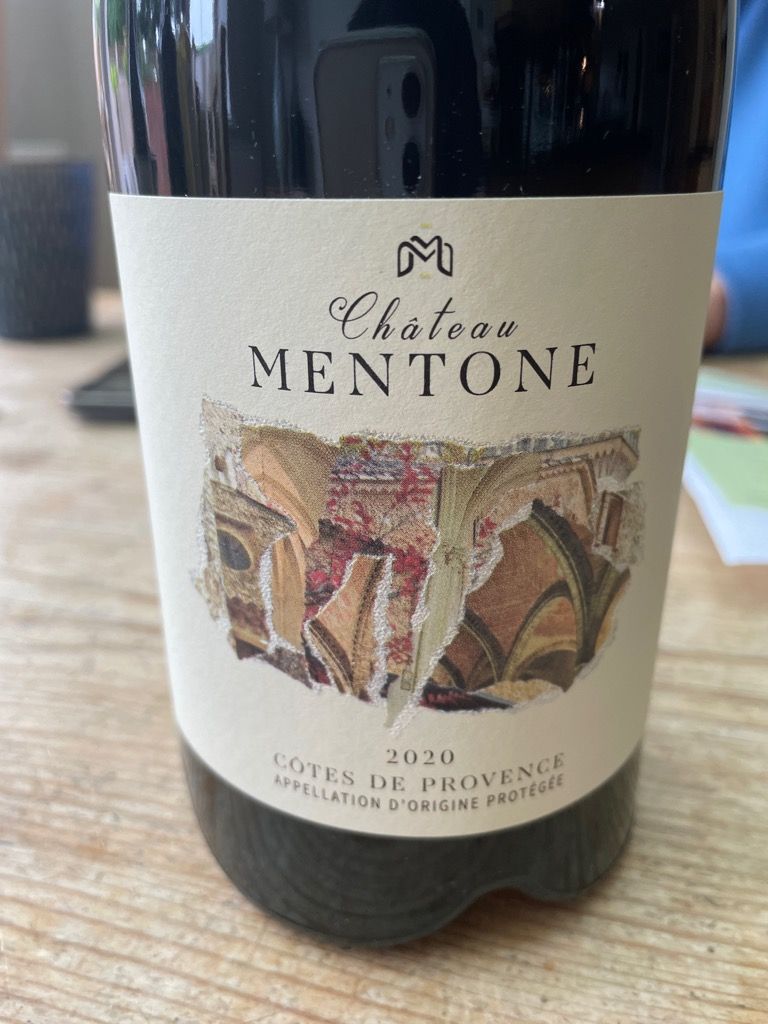 2019 Château Mentone Côtes de Provence Rouge, France, Provence, Côtes ...