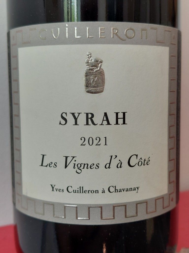2021 Domaine Yves Cuilleron Syrah Les Vignes d'à Côté, France, Rhône ...