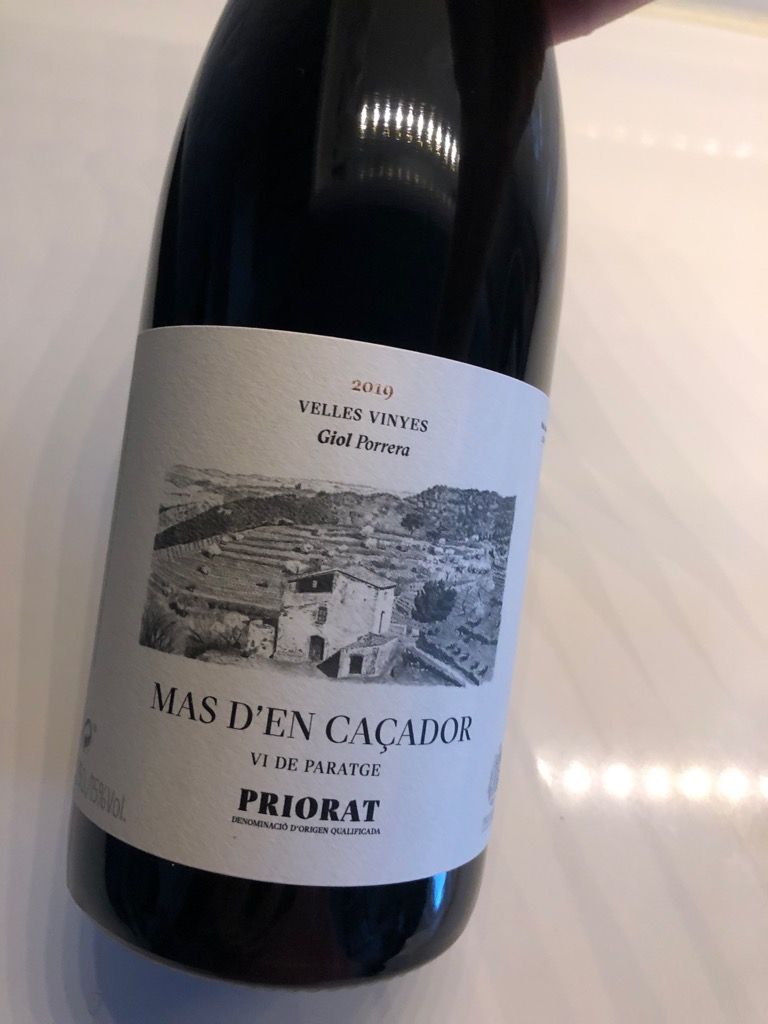2019 Giol Porrera Priorat Velles Vinyes Mas d'en Cacador, Spain ...