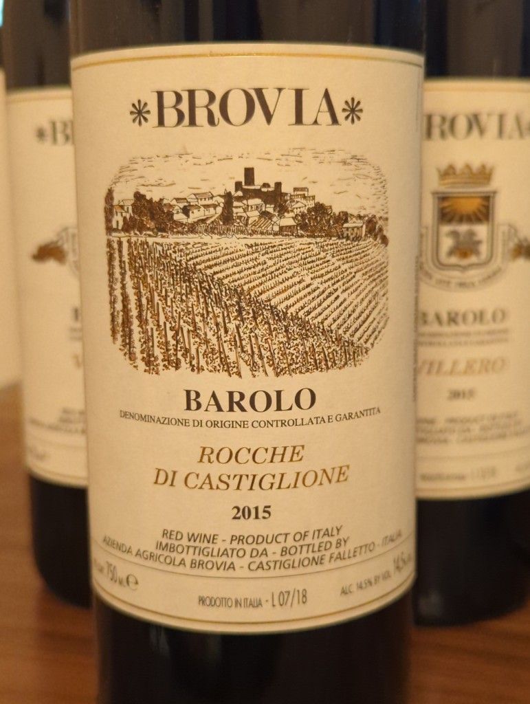 2015 Fratelli Brovia Barolo Rocche di Castiglione, Italy, Piedmont ...
