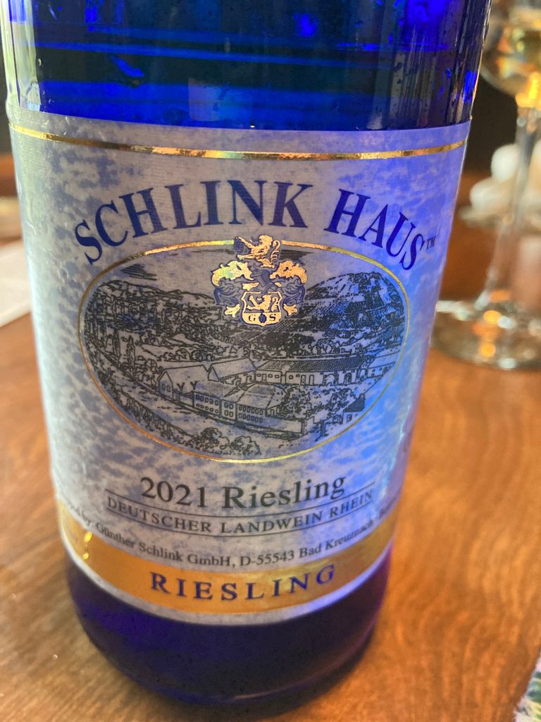 2021 Schlink Haus Riesling, Germany - CellarTracker