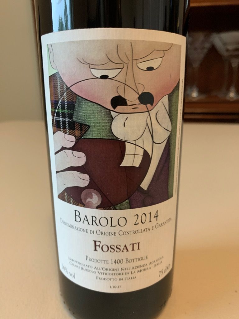 2014 Cesare Bussolo Barolo Fossati, Italy, Piedmont, Langhe, Barolo ...
