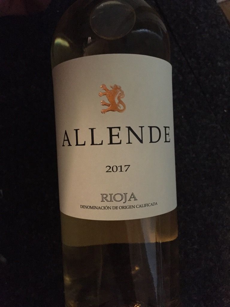 2017 Finca Allende Rioja Blanco, Spain, La Rioja, Rioja - CellarTracker