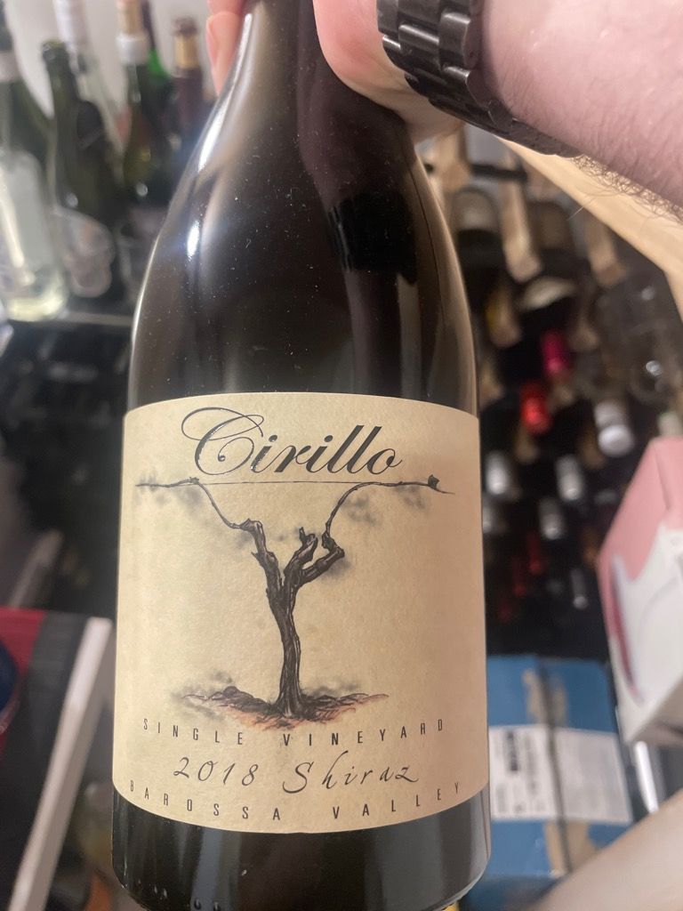 2018 Cirillo Shiraz Single Vineyard, Australia, South Australia ...