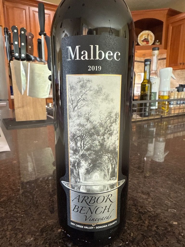2019 Arbor Bench Malbec, USA, California, Sonoma County, Dry Creek ...