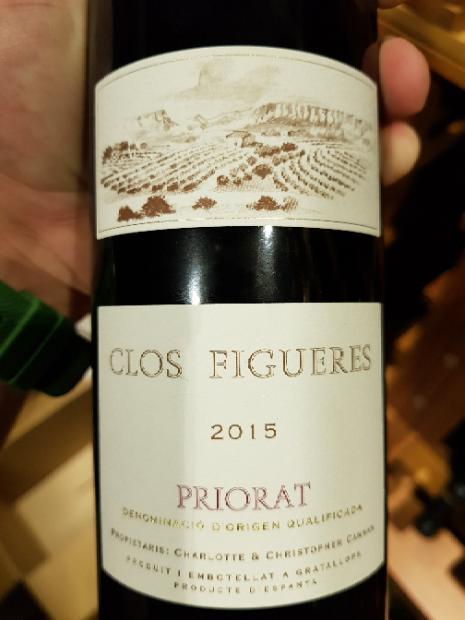 2015 Clos Figueras Priorat Clos Figueres, Spain, Catalunya, Priorat ...