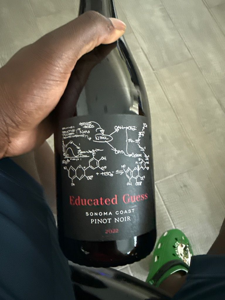 2022 Roots Run Deep Pinot Noir Educated Guess Sonoma Coast, USA, California, Sonoma County ...