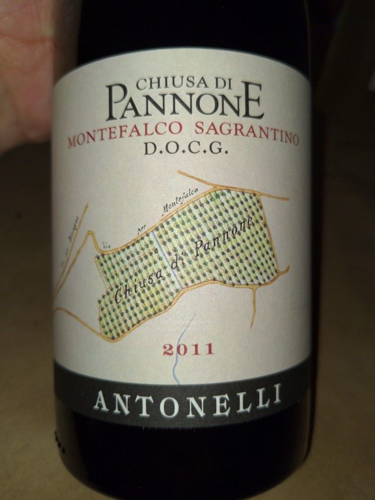 2011 Antonelli San Marco Montefalco Sagrantino Chiusa di Pannone, Italy ...