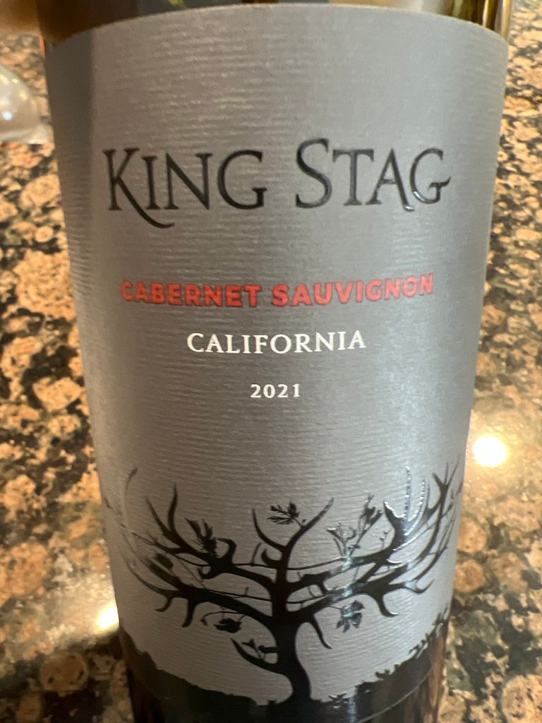 2021 King Stag Cabernet Sauvignon, USA, California, Sonoma County - CellarTracker