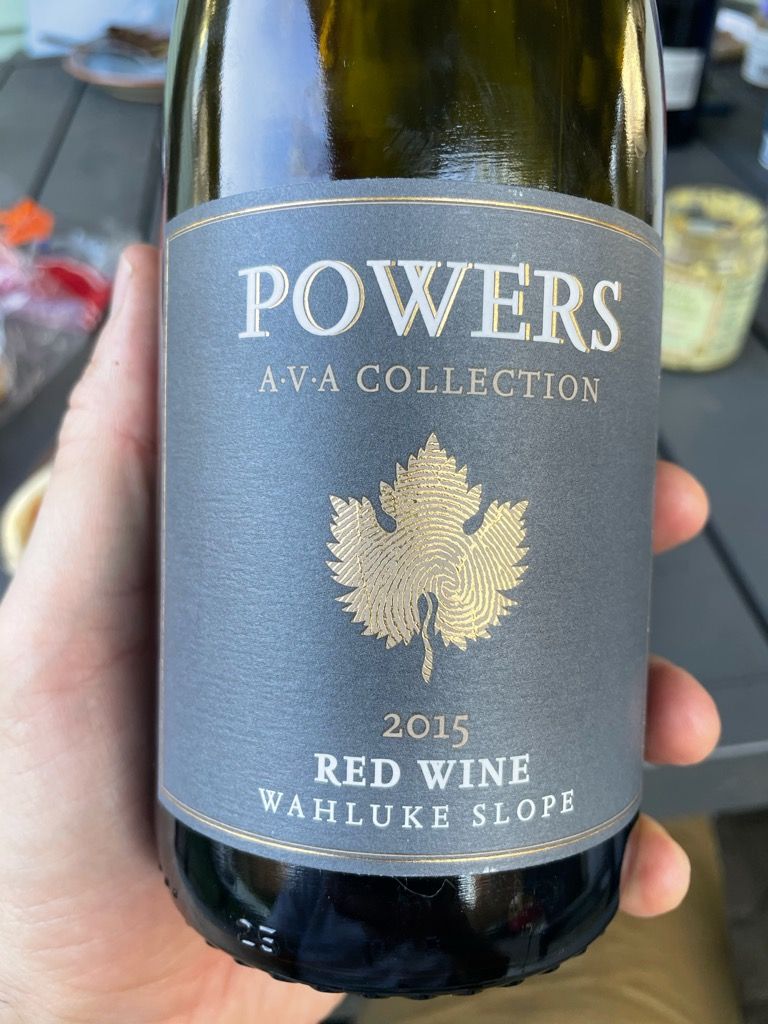 2020 Powers AVA Collection Red Wine Wahluke Slope, USA, Washington, Columbia Valley, Wahluke ...