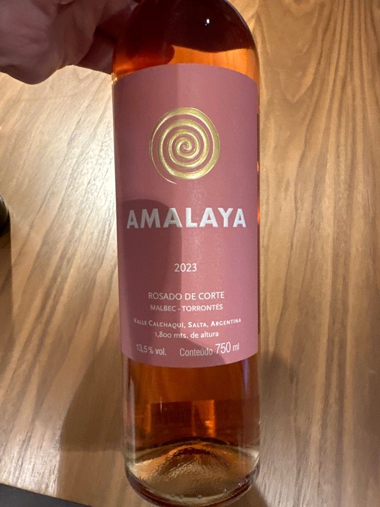 2023 Bodega Amalaya Malbec rosado de corte, Argentina, Valles ...