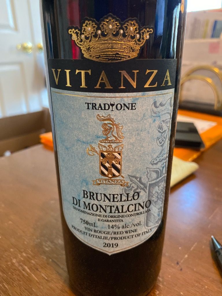 2019 Vitanza Brunello di Montalcino Tradizione, Italy, Tuscany ...