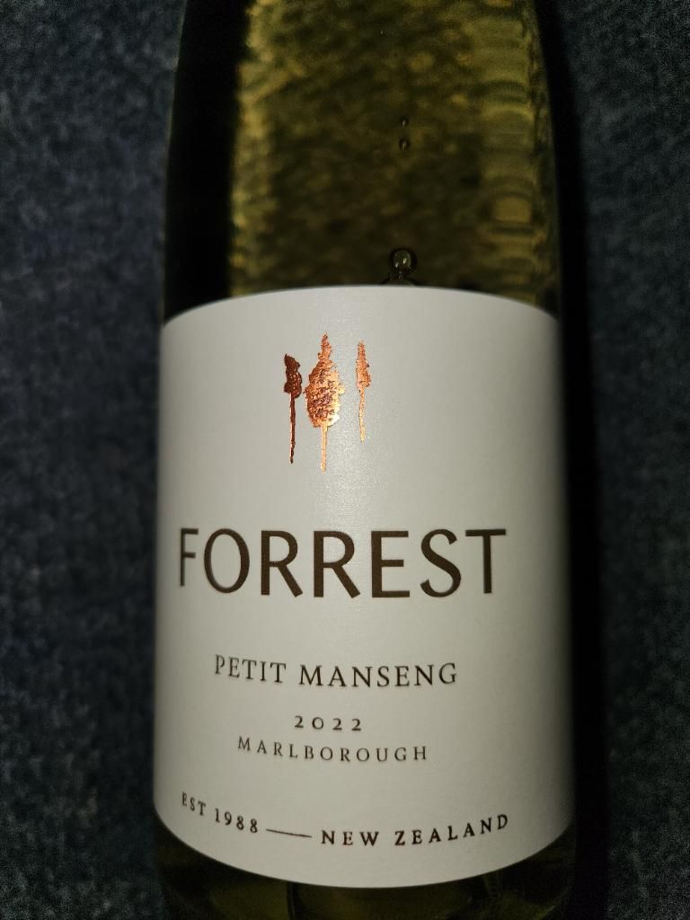 2022 Forrest Estate Petit Manseng, New Zealand, South Island ...