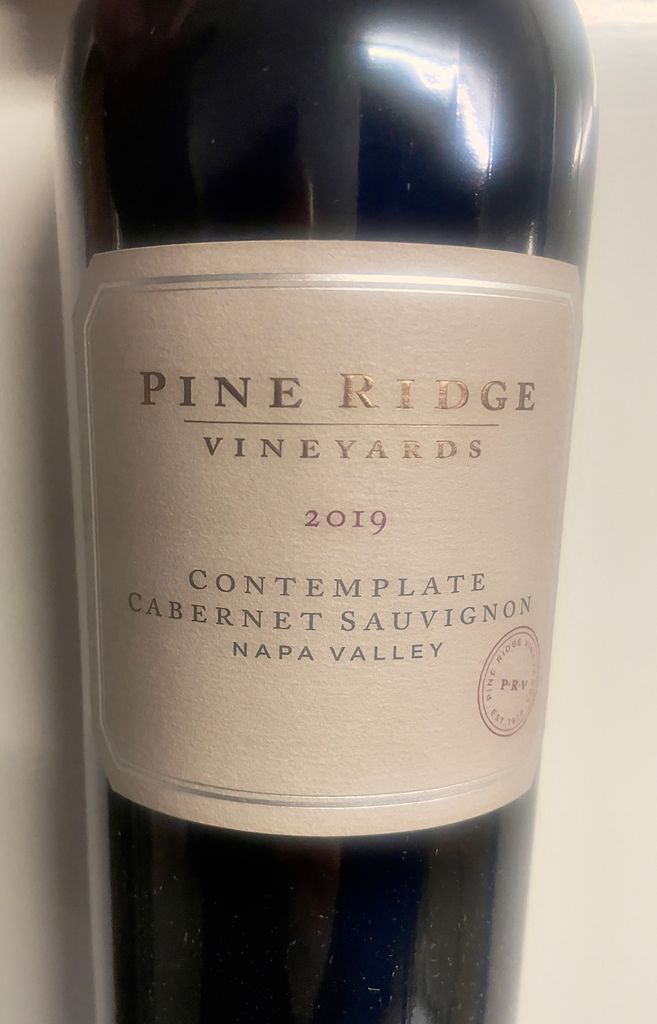 2019 Pine Ridge Vineyards Contemplate, USA, California, Napa Valley ...