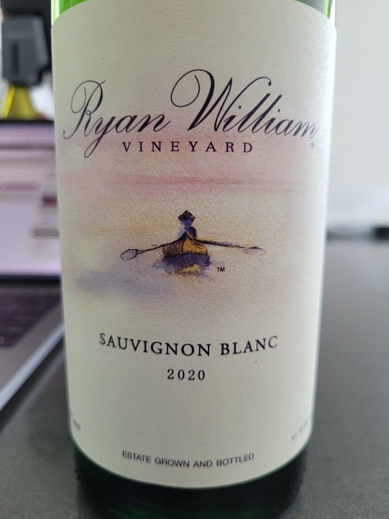 2020 Ryan William Vineyard Sauvignon Blanc, USA, New York, Finger Lakes ...