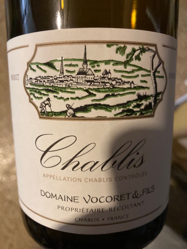 2017 Domaine Vocoret et Fils Chablis, France, Burgundy, Chablis ...