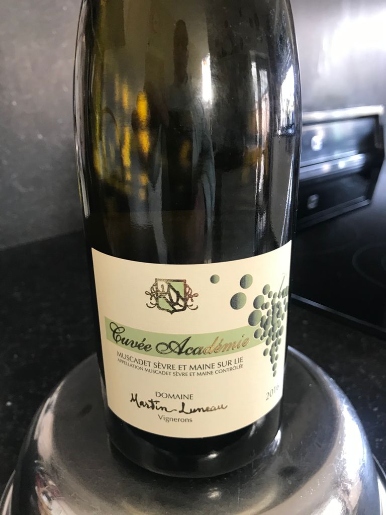 2020 Martin-Luneau Muscadet de Sèvre-et-Maine sur lie Cuvée de l ...