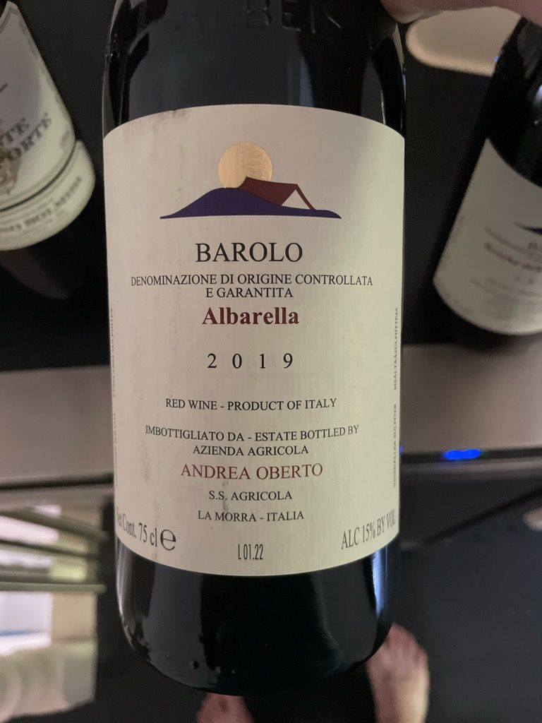 2019 Andrea Oberto Barolo Albarella, Italy, Piedmont, Langhe, Barolo - CellarTracker