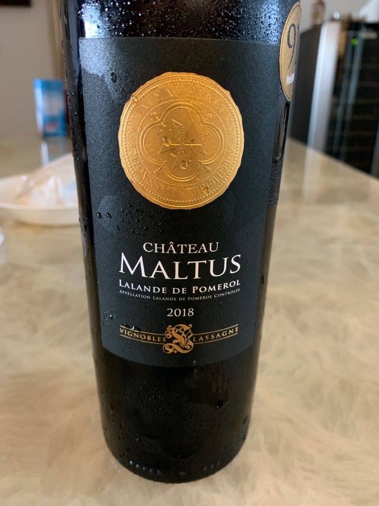 2020 Château Maltus Lalande de Pomerol, France, Bordeaux, Libournais ...