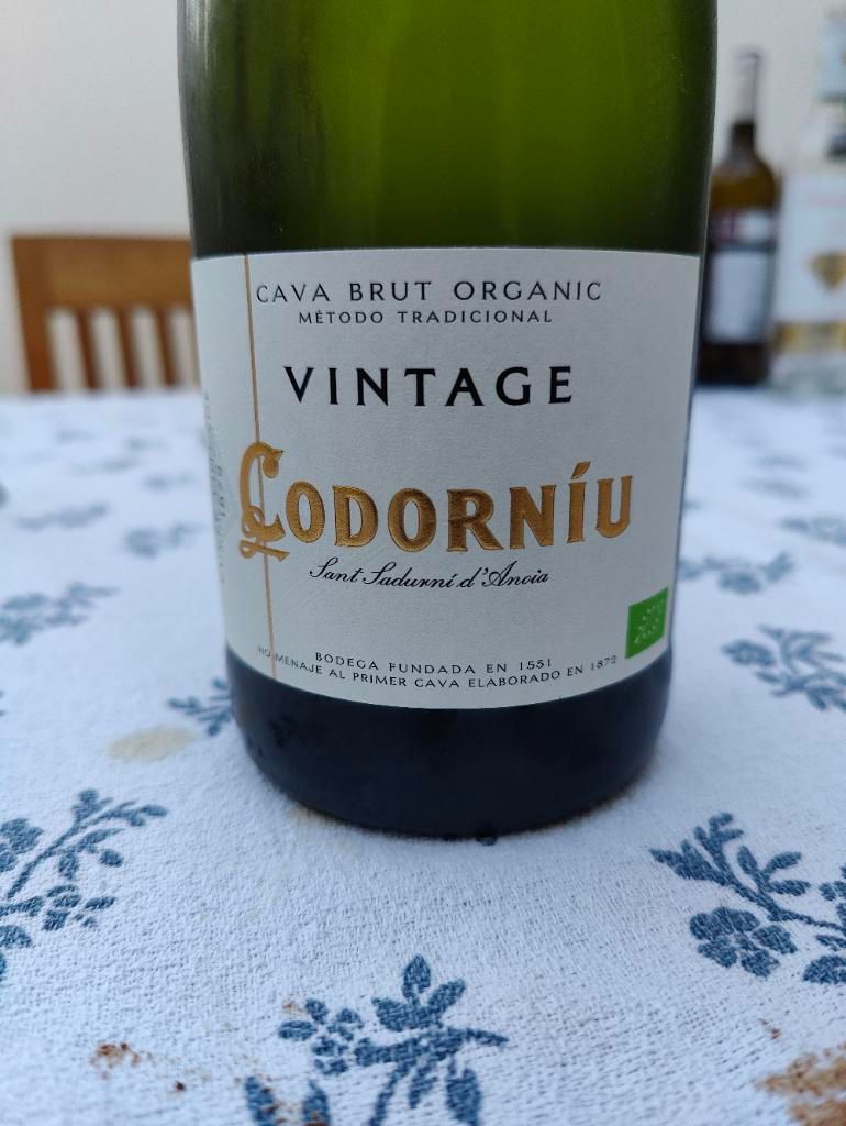 NV Codorníu Cava Brut Organic Vintage, Spain, Cava - CellarTracker