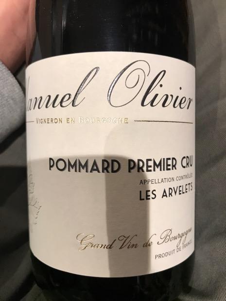 2018 Manuel Olivier Pommard 1er Cru, France, Burgundy, Côte de Beaune ...