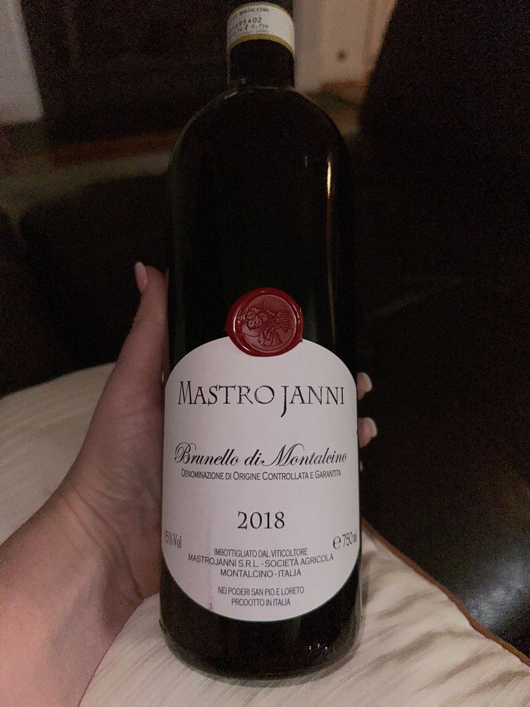 2018 MastroJanni Brunello di Montalcino Vigna Loreto, Italy, Tuscany ...