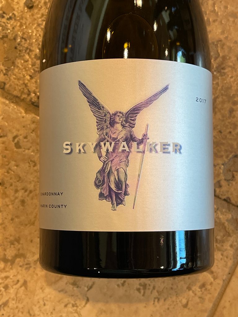 2017 Skywalker Vineyards Chardonnay, USA, California, San Francisco Bay, Marin County ...