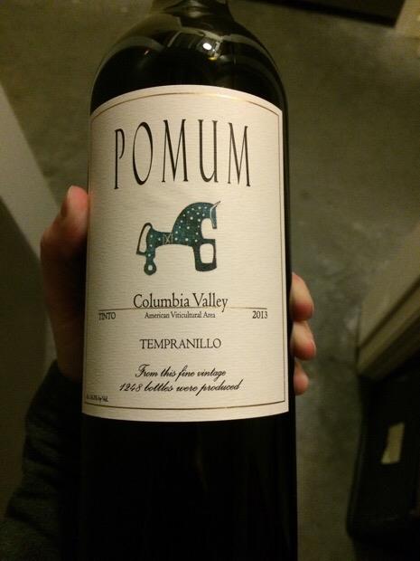 2013 Pomum Cellars Tempranillo Tinto, USA, Washington, Columbia Valley ...