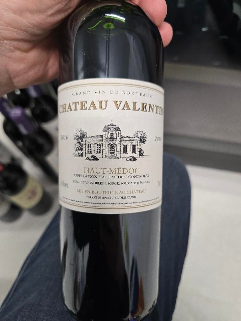 2016 Château Valentin Haut-Médoc, France, Bordeaux, Médoc, Haut-Médoc ...