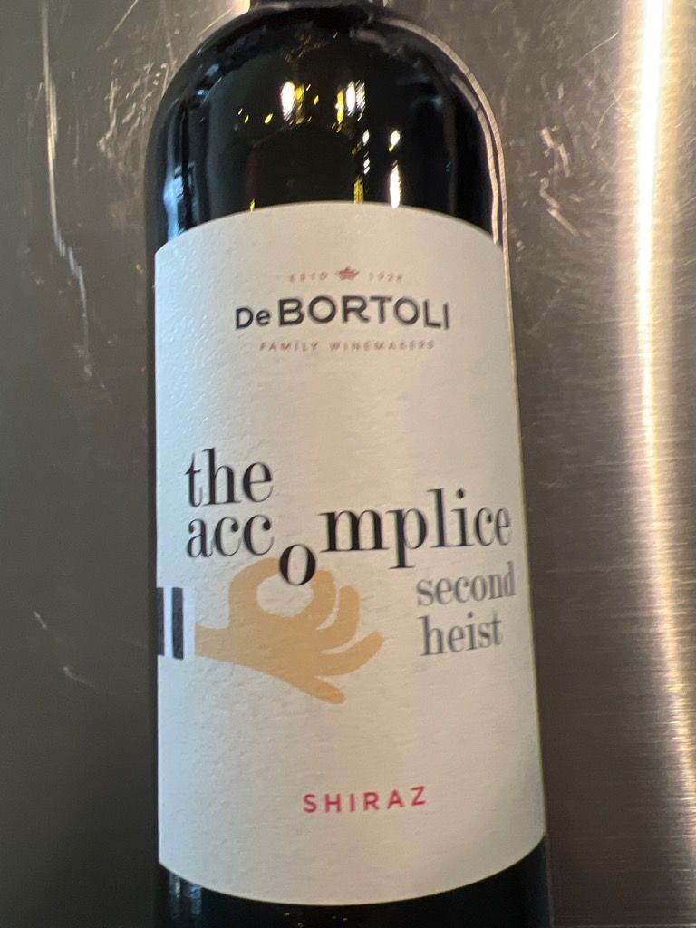 2022 De Bortoli Shiraz The Accomplice Second Heist, Australia, New ...
