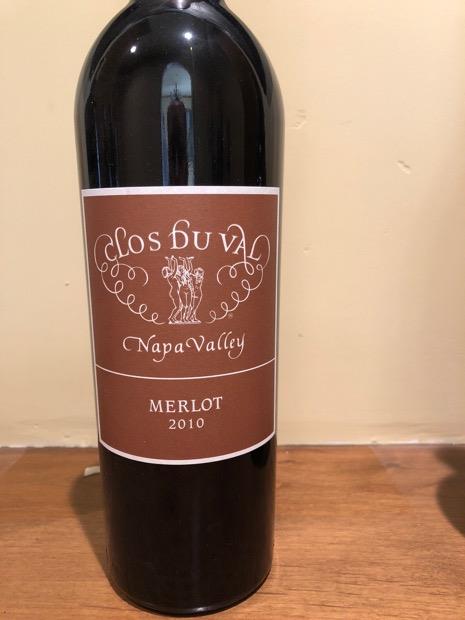 2010 Clos du Val Merlot, USA, California, Napa Valley - CellarTracker