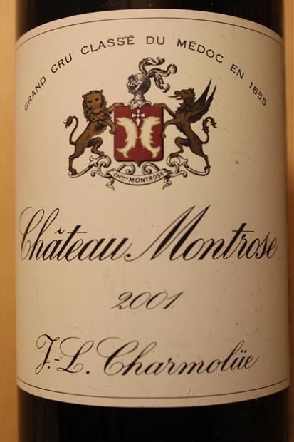 2001 Château Montrose, France, Bordeaux, Médoc, St. Estèphe - CellarTracker