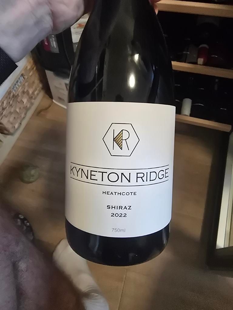 2019 Kyneton Ridge Estate Shiraz, Australia, Victoria, Central Victoria ...