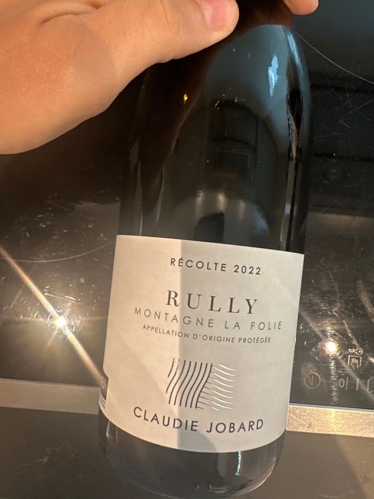 2022 Claudie Jobard Rully Montagne La Folie, France, Burgundy, Côte ...