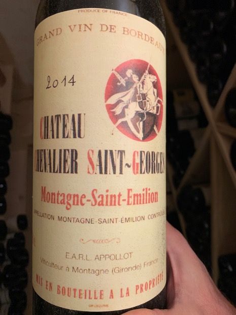 2016 Château Chevalier St. Georges, France, Bordeaux, Libournais ...
