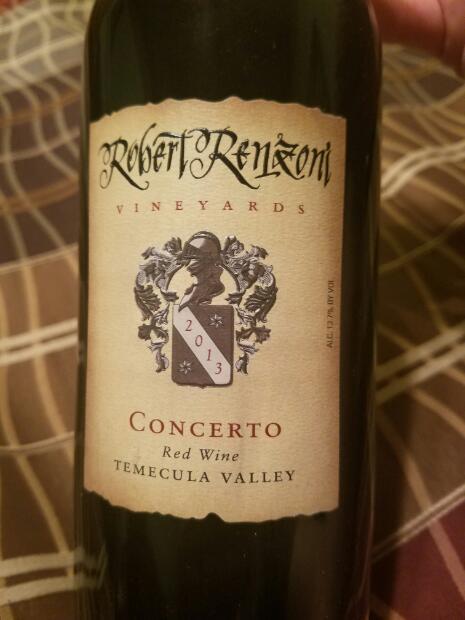 2013 Robert Renzoni Concerto, USA, California, South Coast, Temecula ...