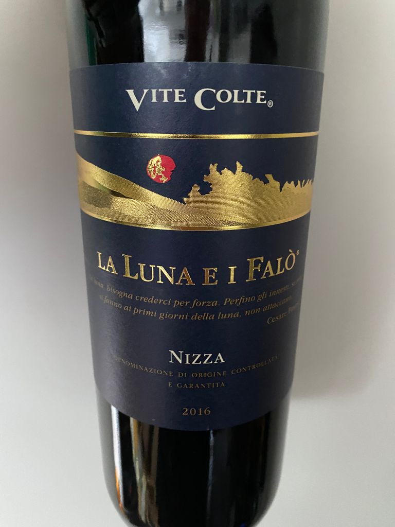 2016 Vite Colte Nizza La Luna e i Falò, Italy, Piedmont, Asti, Nizza ...