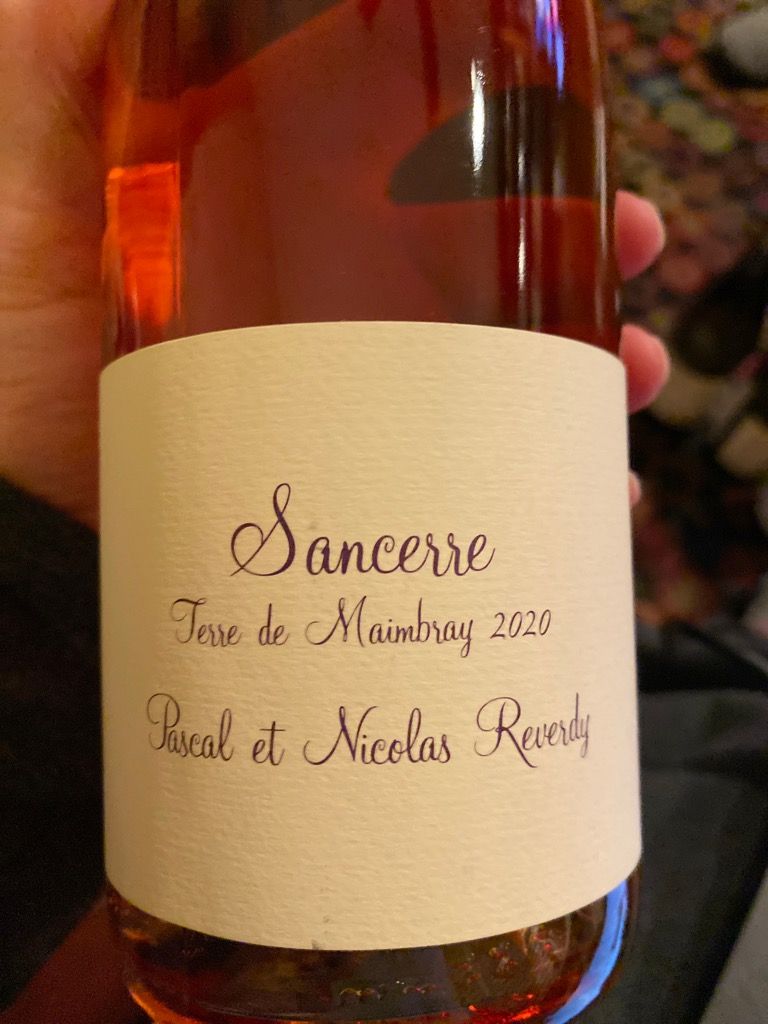 NV Pascal et Nicolas Reverdy Sancerre Rosé Terre de Maimbray, France ...