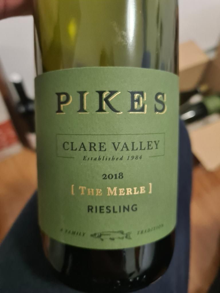 2018 Pikes Riesling Reserve The Merle, Australia, South Australia ...